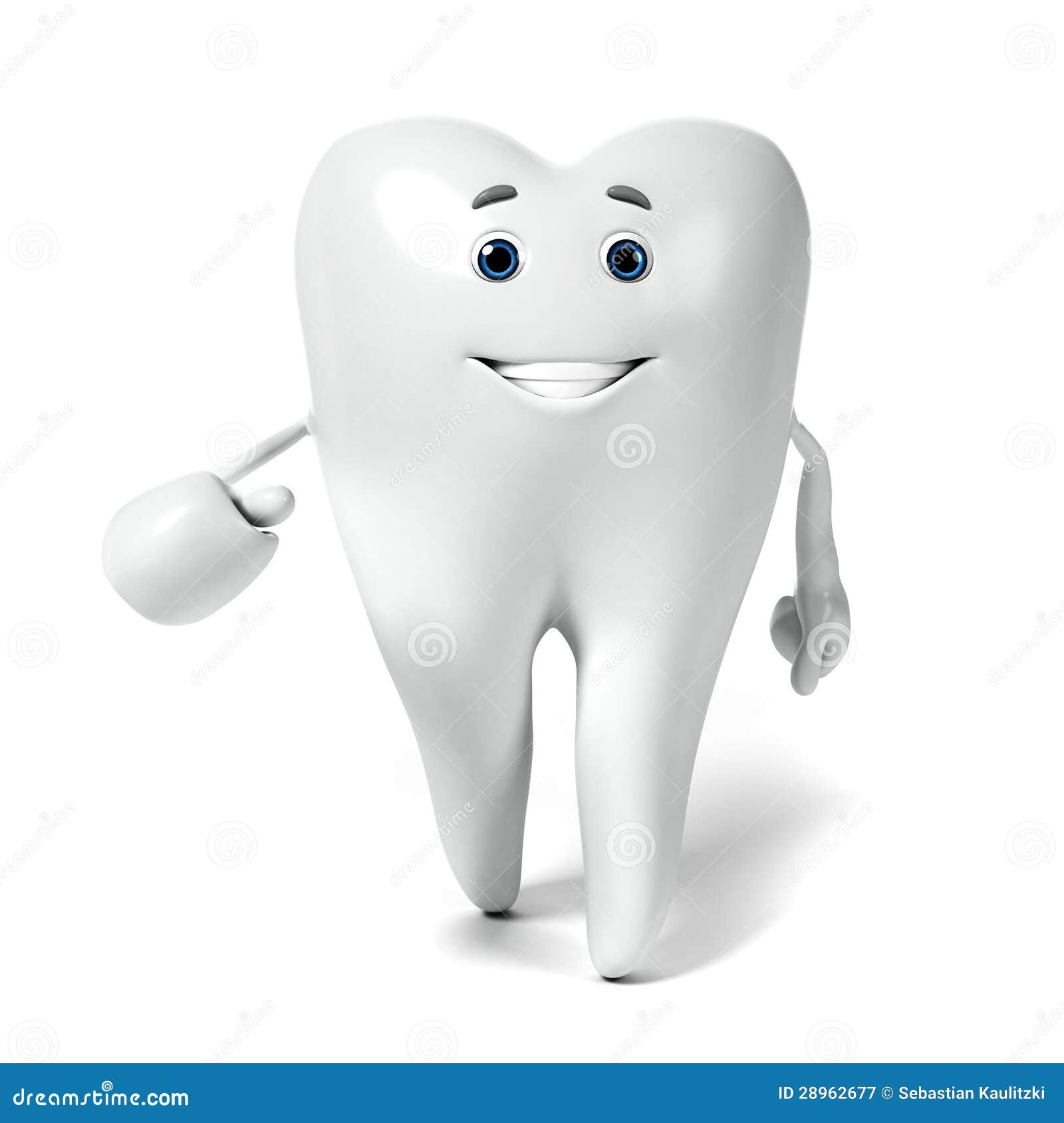 Tooth character stock illustration. Illustration of wisdom - 28962677