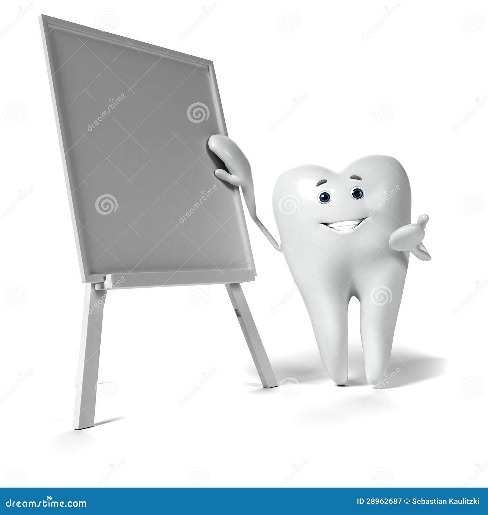 Tooth character stock illustration. Illustration of healthy - 28962687