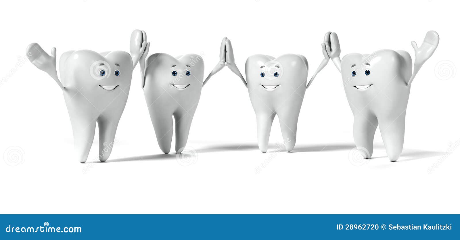 Tooth character stock illustration. Illustration of dental - 28962720