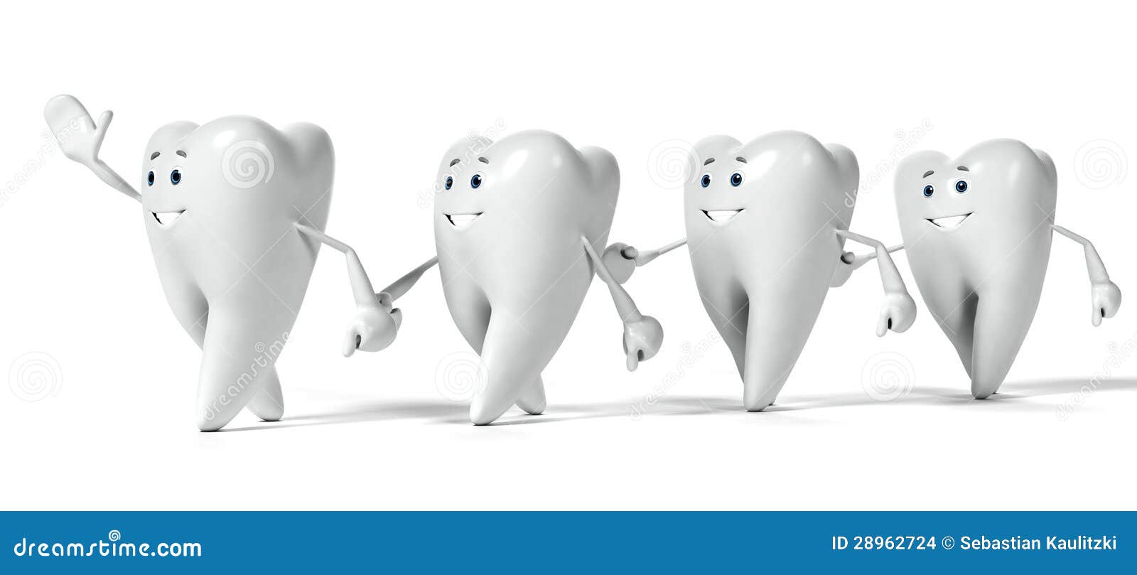 Tooth character stock illustration. Illustration of caries - 28962724