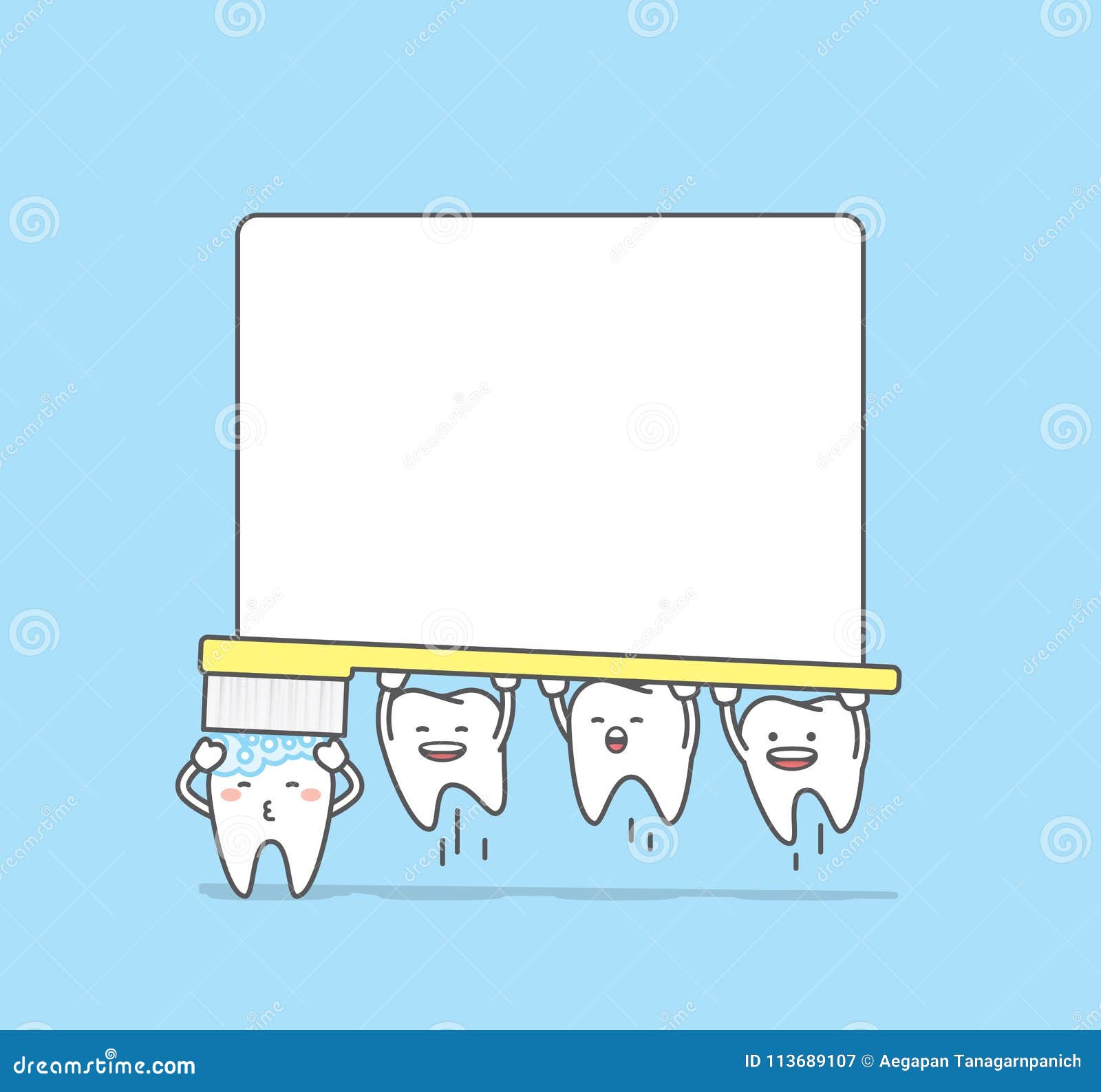 Brushing Teeth Page Borders Page Borders