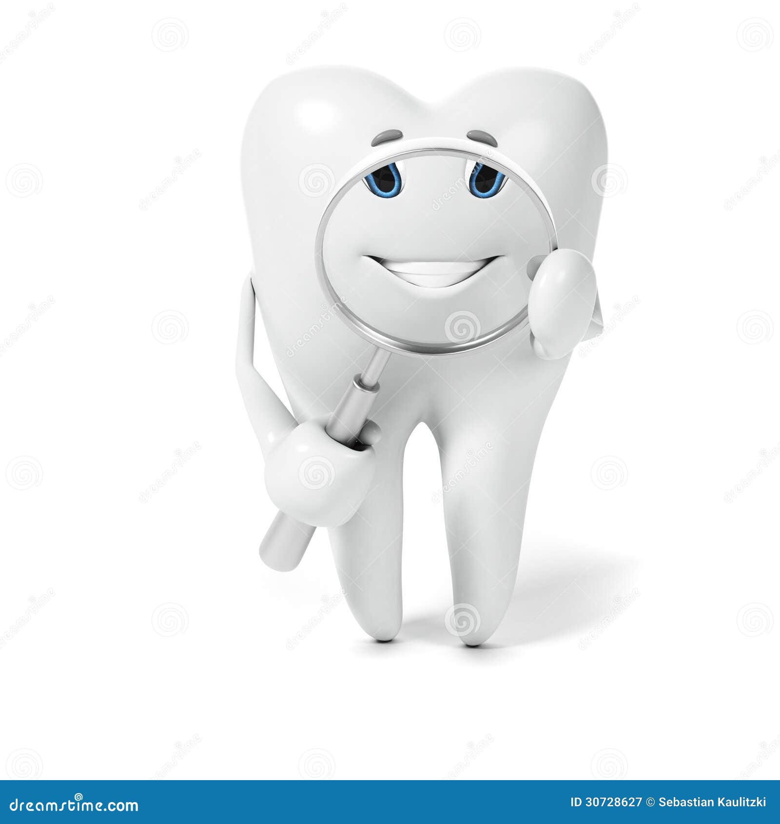 Tooth character stock illustration. Illustration of dent - 30728627
