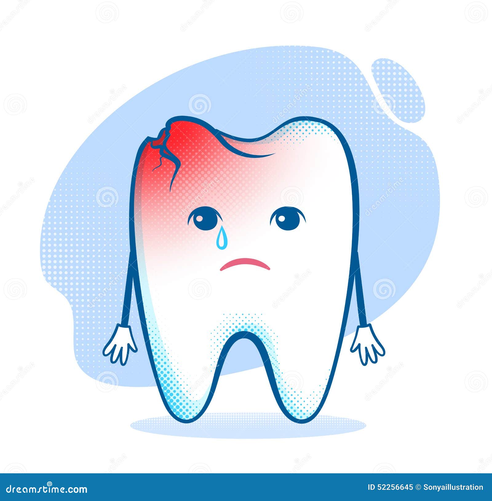 Tooth Decay Character Art