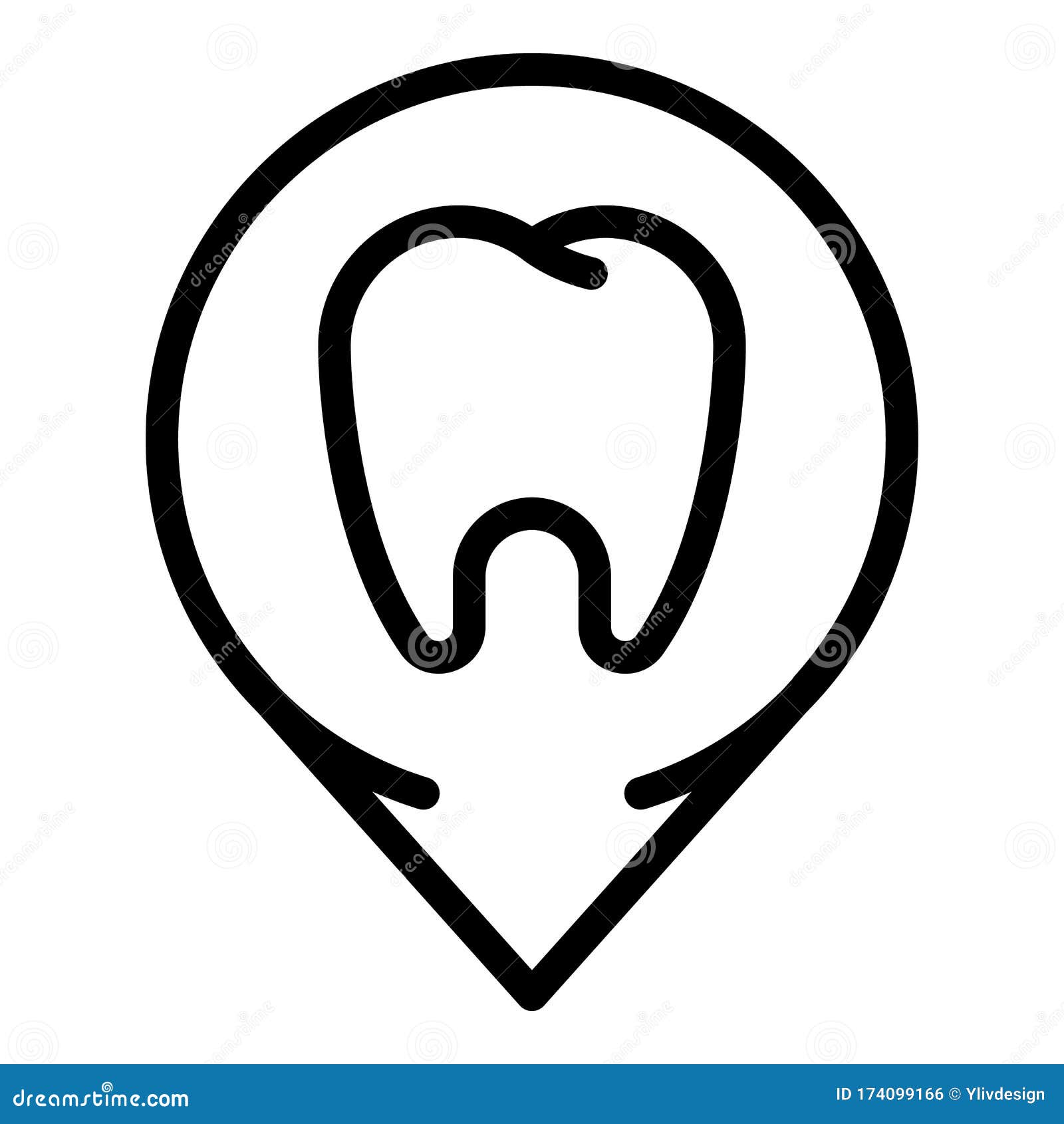 Checkpoint Outline Icon Collection Or Set. Checkpoint Thin Vector Line ...