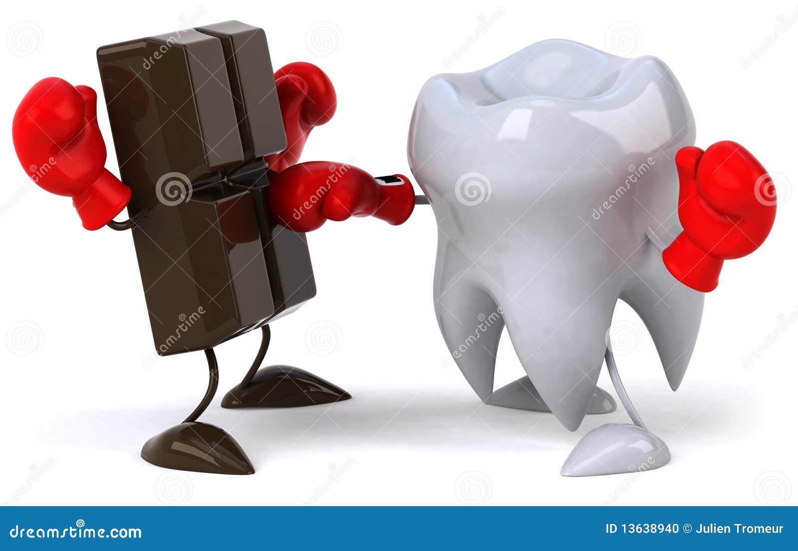 Tooth and chocolate stock illustration. Illustration of white - 13638940