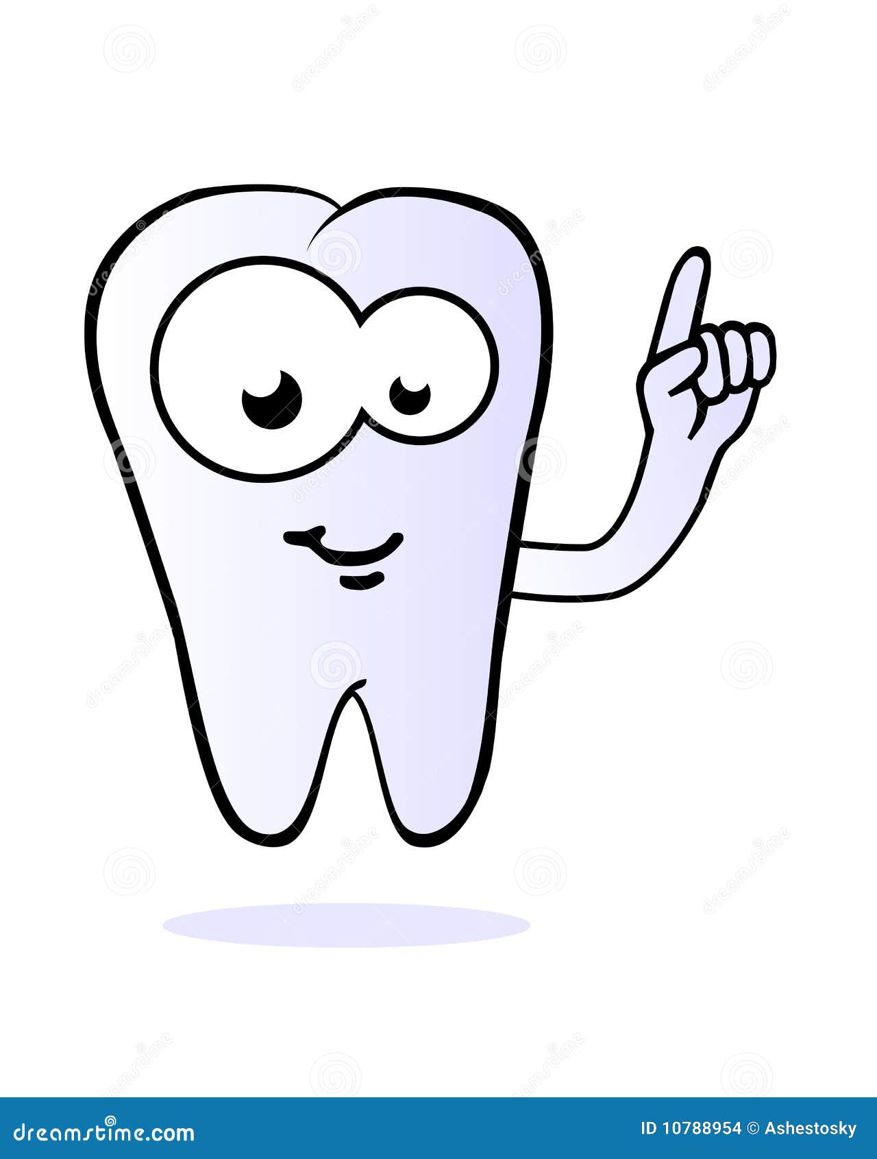 Tooth Comic Character Vector Logo Stock Vector - Illustration of ...