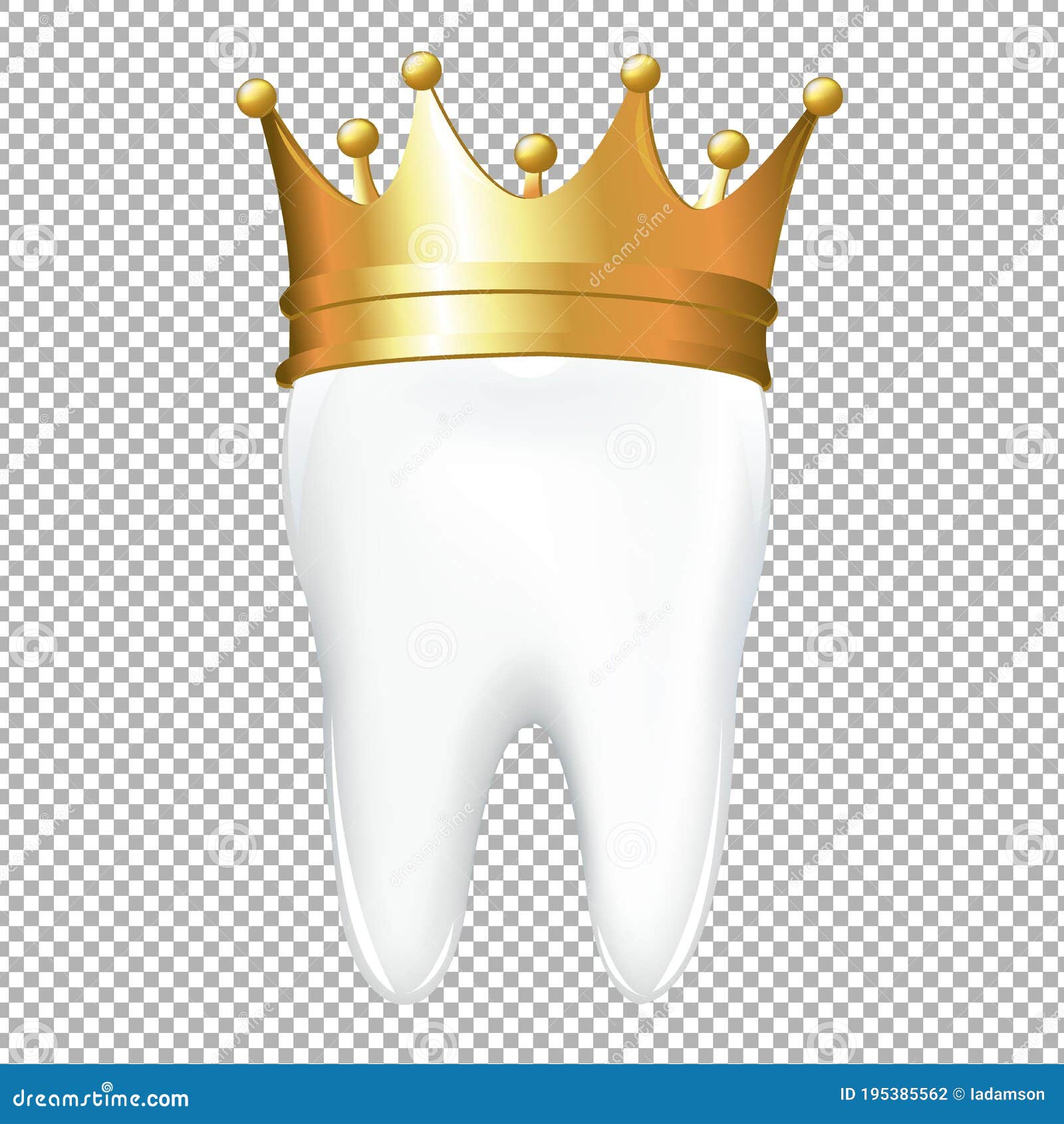 Tooth In Crown And Chewing Gum Cartoon Vector | CartoonDealer.com #18600065