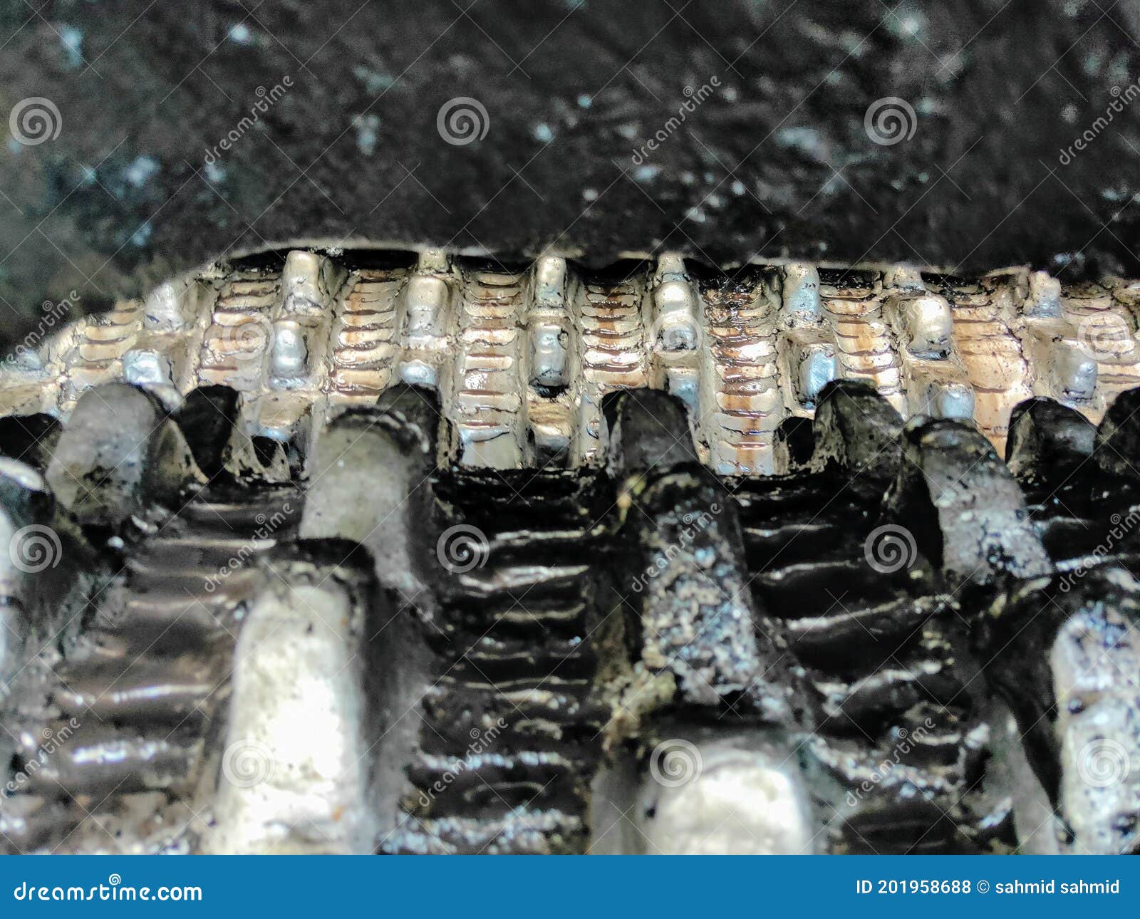 Tooth crusher stock photo. Image of crusher, worn, tooth - 201958688