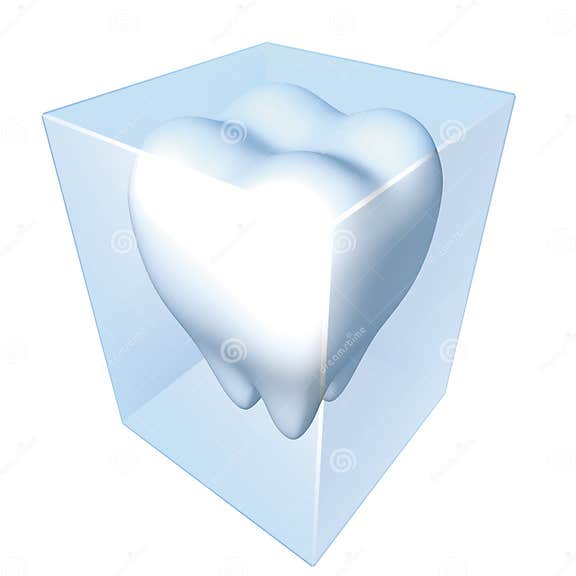 Tooth cube stock illustration. Illustration of health - 13845035