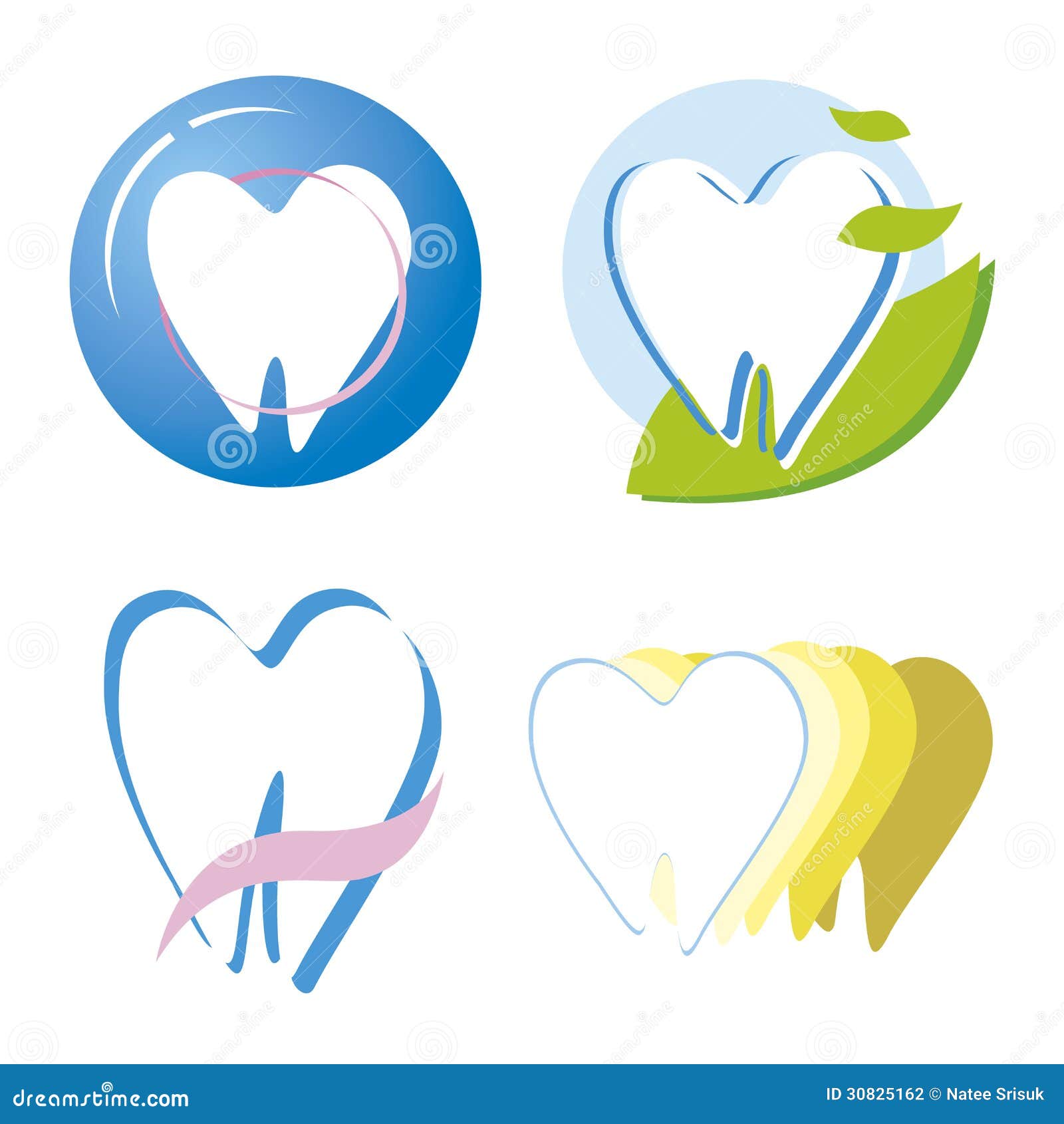 Tooth design stock vector. Illustration of sign, tooth - 30825162