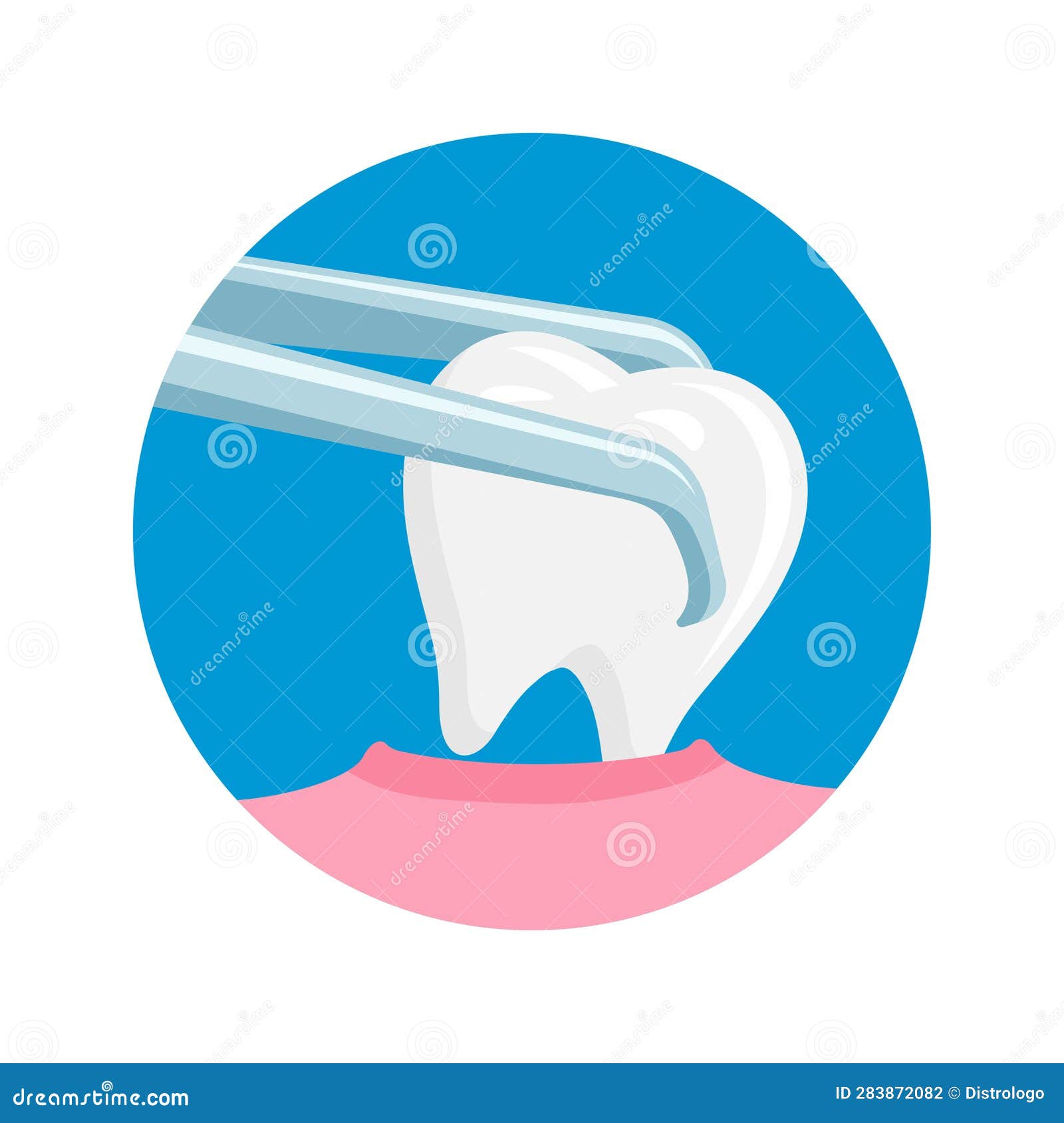 Tooth Extraction Vector Illustration. Toothache Icon Sign Symbol Stock ...