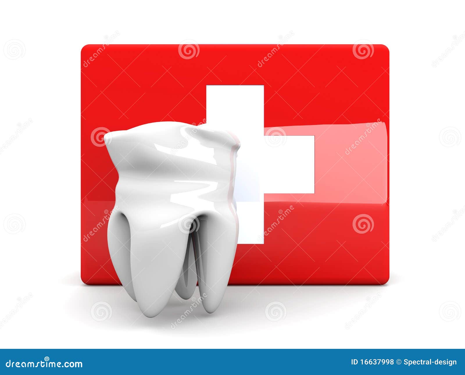 Tooth First aid stock illustration. Illustration of dental - 16637998