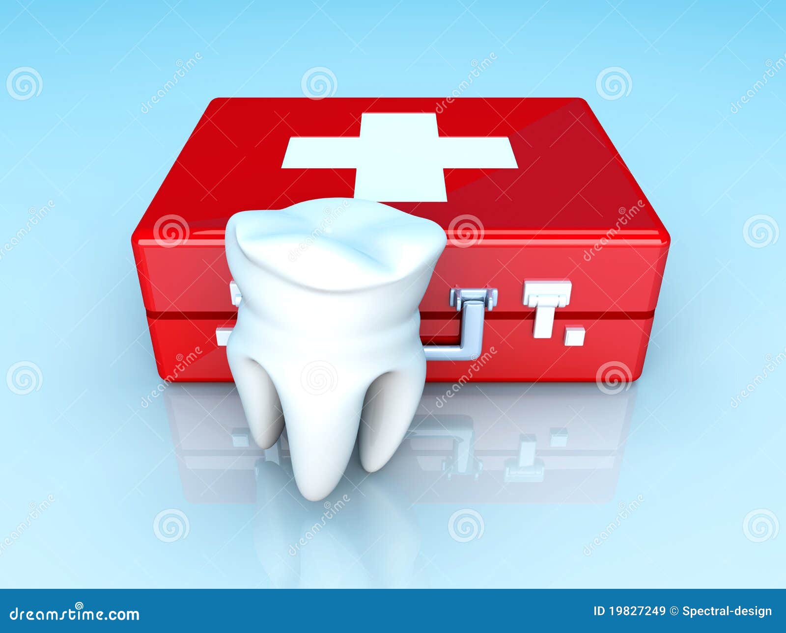 Tooth First aid stock illustration. Illustration of caries - 19827249