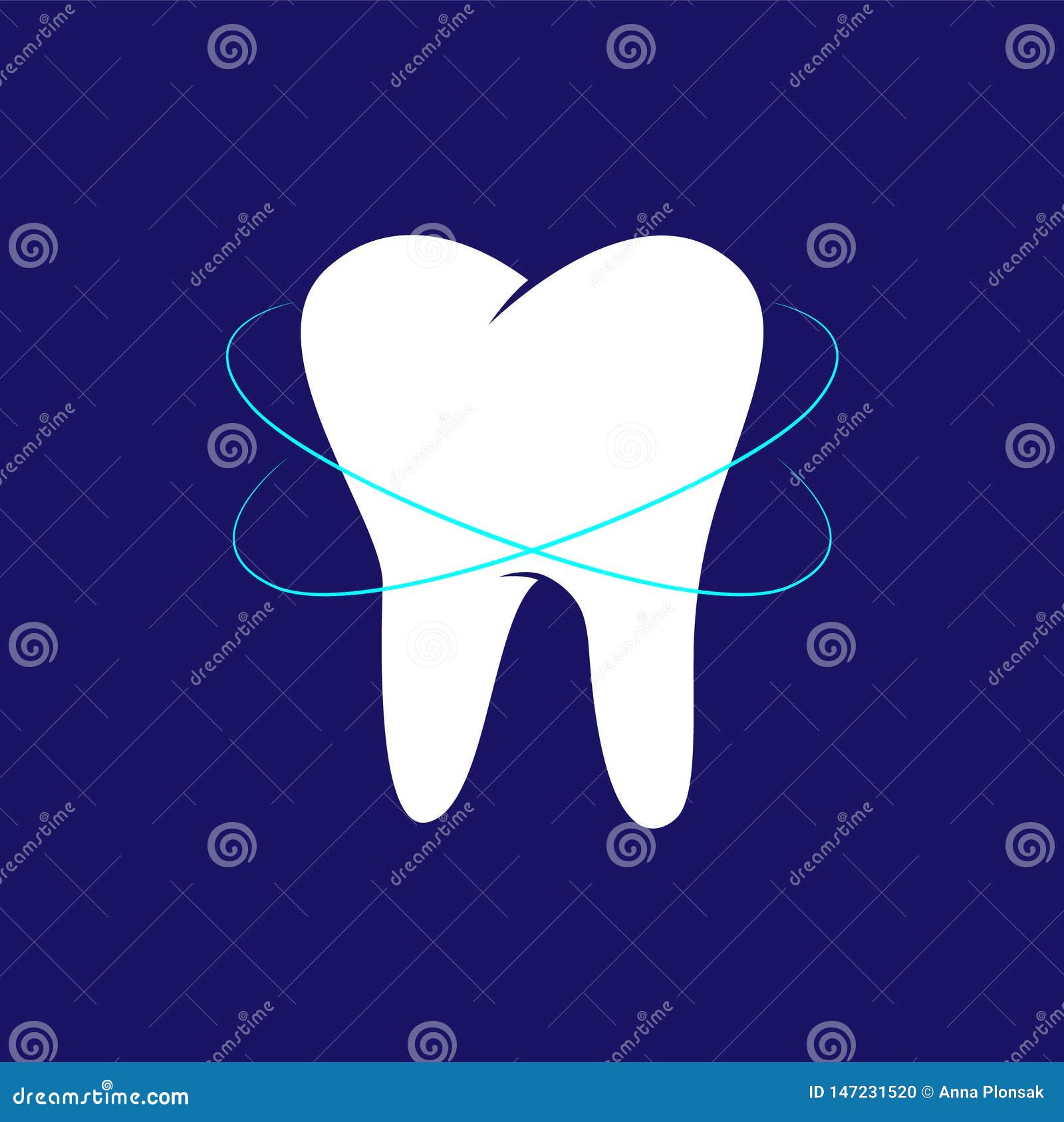 Tooth Icon. Toothbrush Icon Stock Illustration - Illustration of oral ...