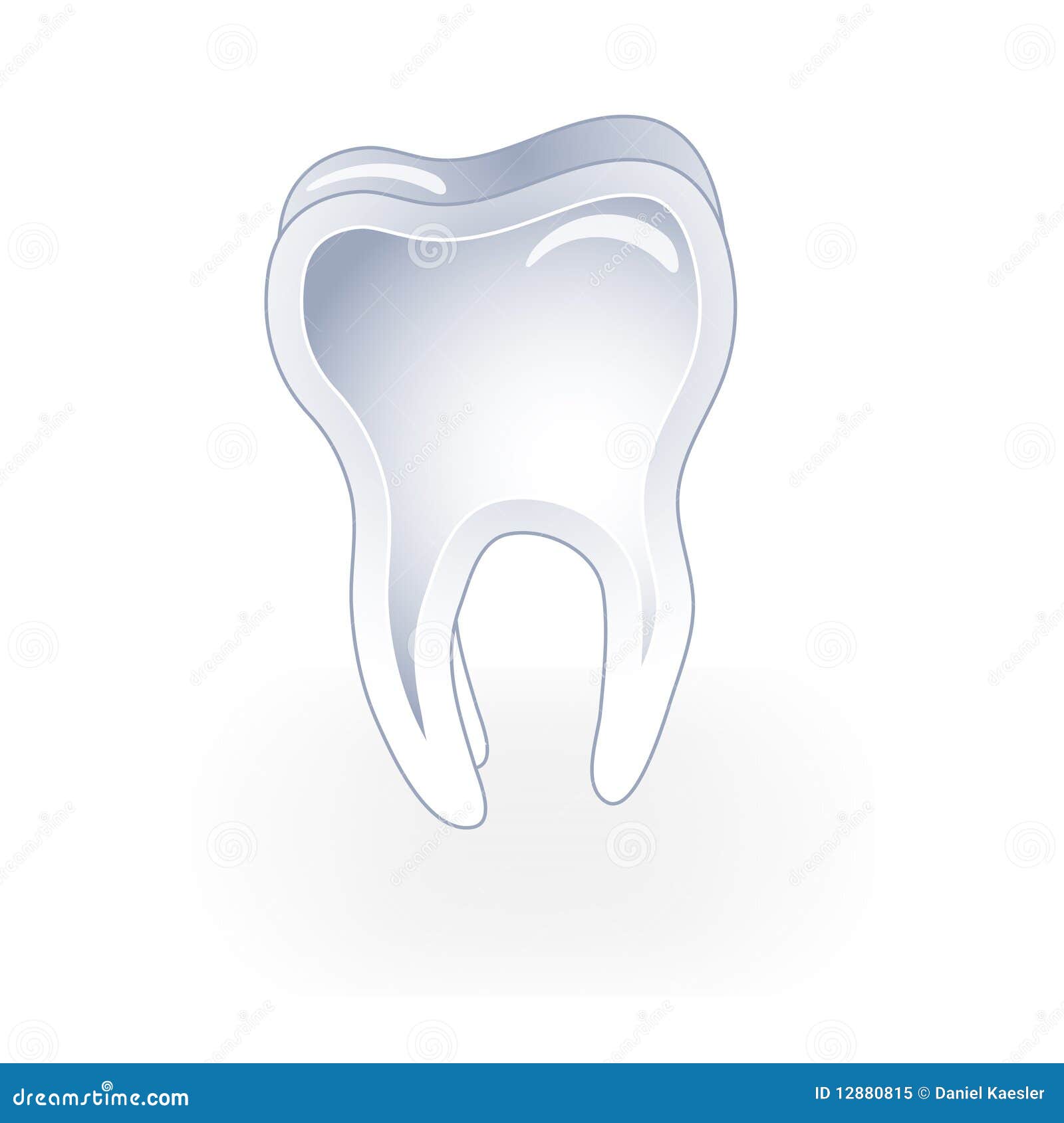 Tooth illustration stock vector. Illustration of background - 12880815