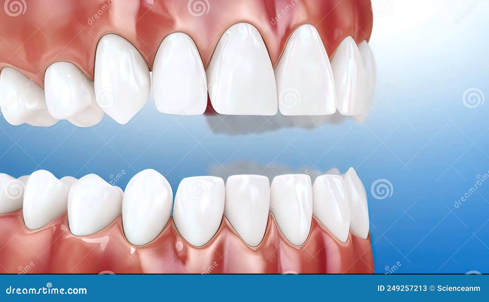 Tooth Implant Installation Process, Medically Accurate 3d Stock ...