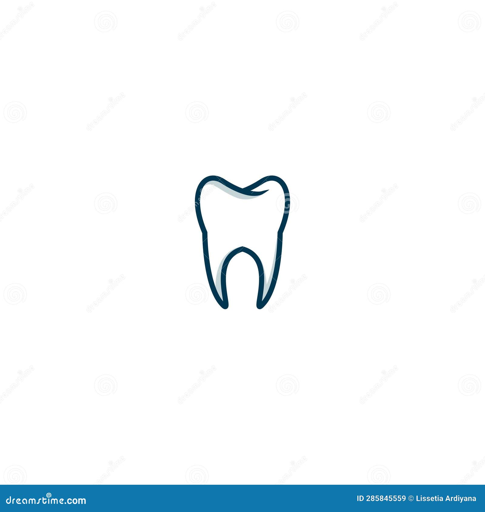 Tooth Logo Design Vector Graphics Stock Vector - Illustration of molar ...