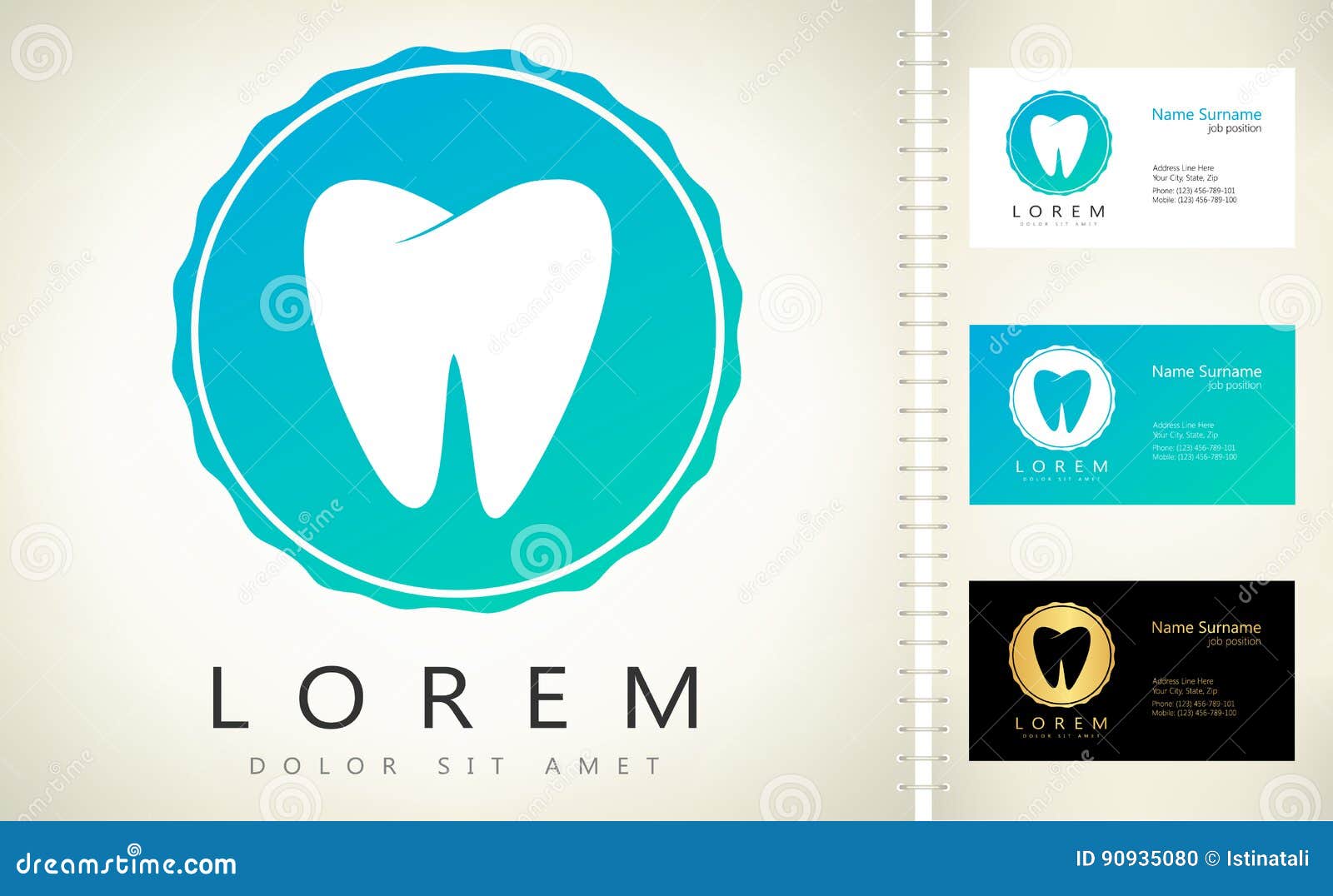 Tooth logo stock vector. Illustration of teeth, medicine - 90935080