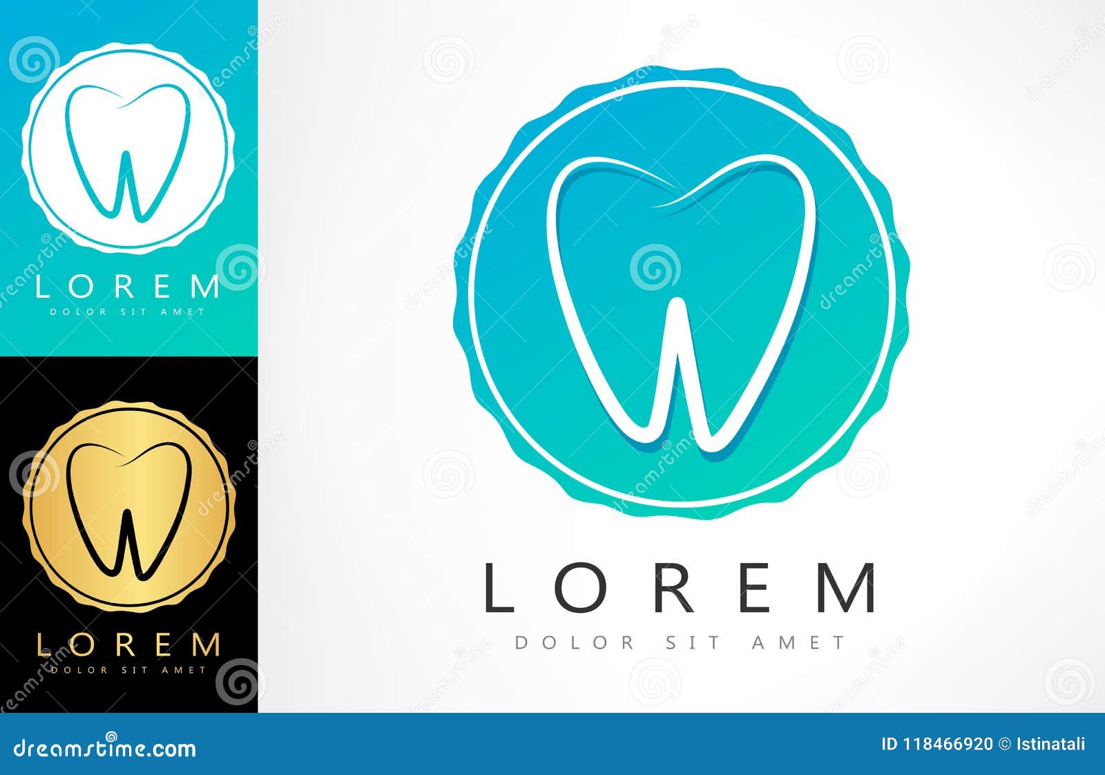 Tooth logo vector stock vector. Illustration of logotype - 118466920