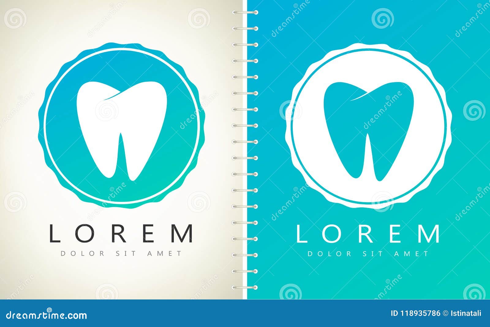 Tooth logo vector stock vector. Illustration of hygiene - 118935786