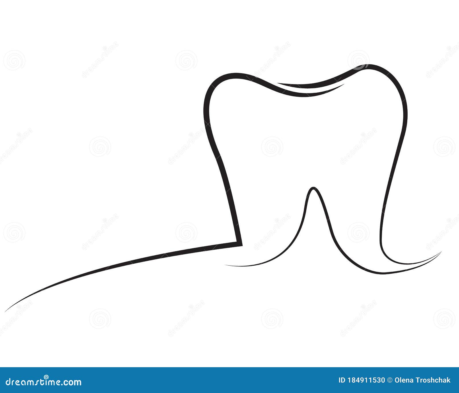 Tooth Outline