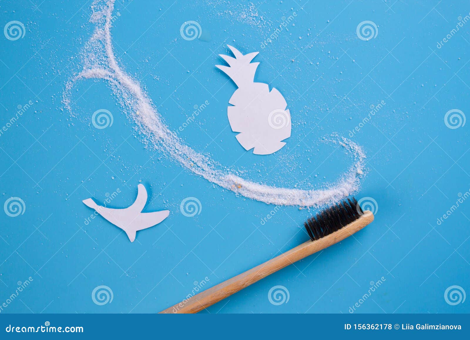 Tooth Paste with Fruit Extracts Stock Photo - Image of dental, clean ...