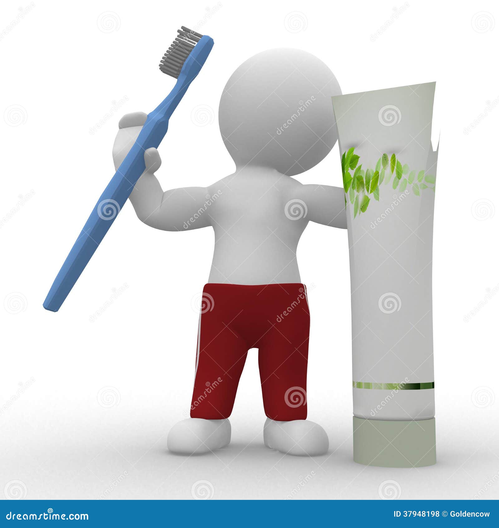Tooth paste stock illustration. Illustration of white - 37948198