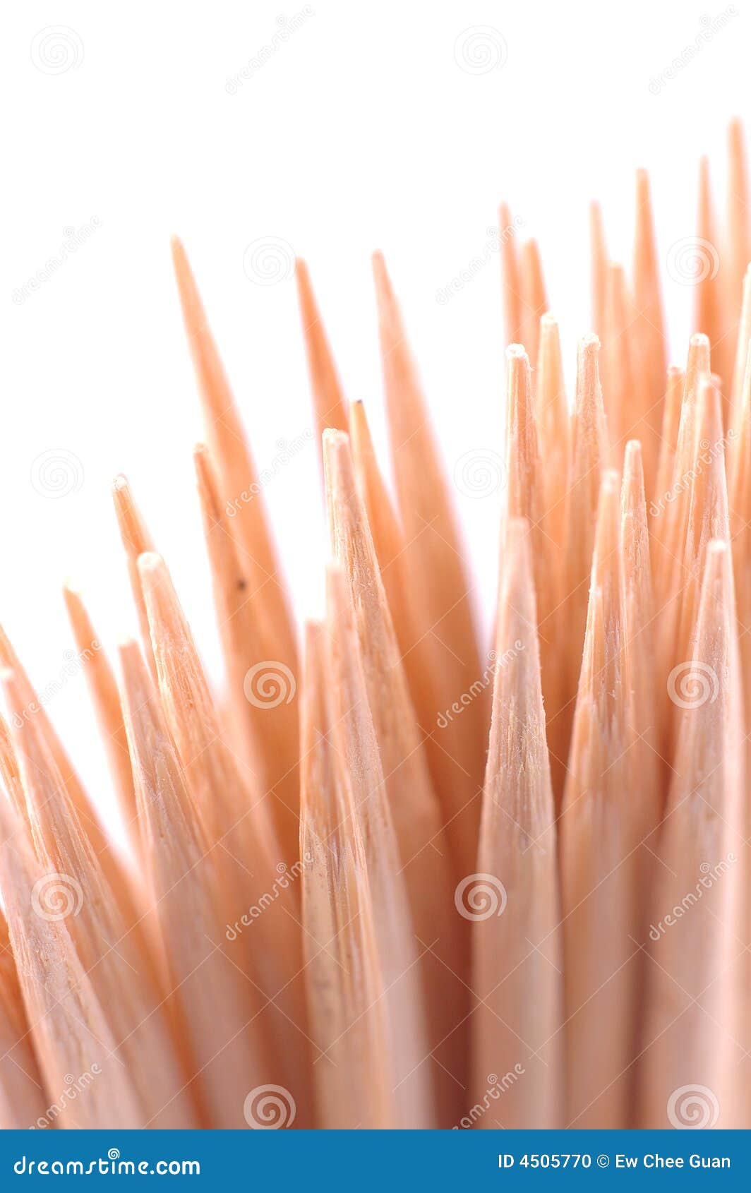 Tooth pick stock photo. Image of white, macro, bamboo - 4505770
