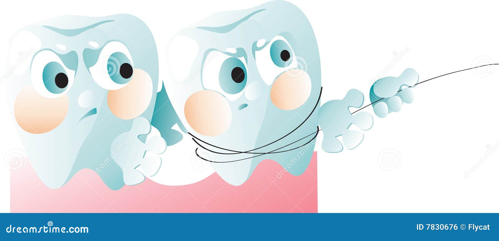 Tooth removal stock vector. Illustration of cartoon, smile - 7830676