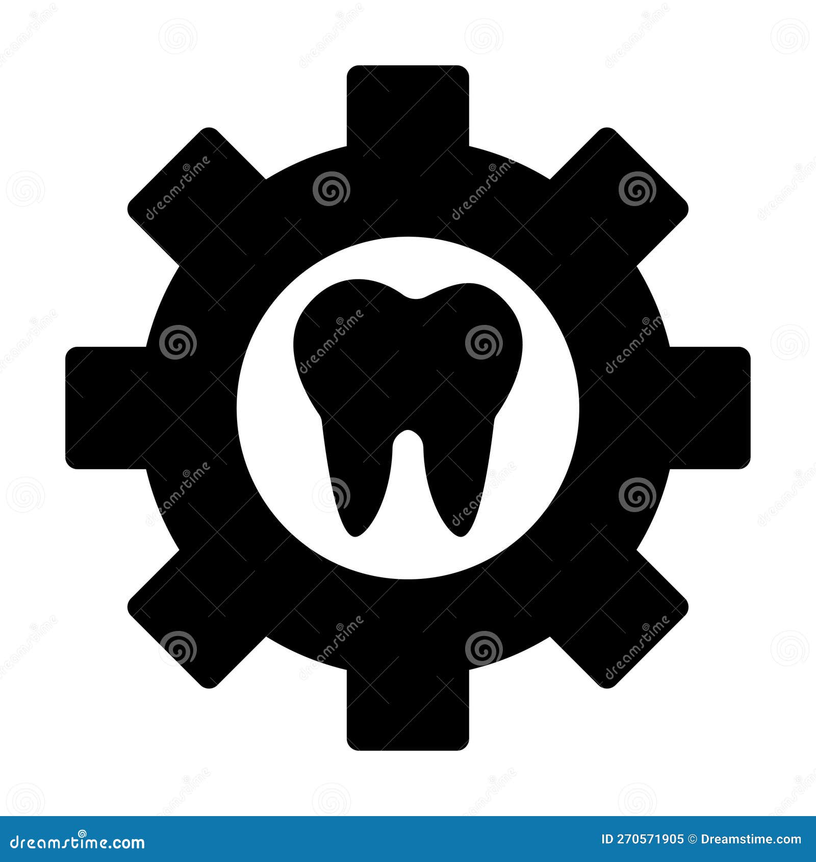 Tooth Repair Icon stock vector. Illustration of teeth - 270571905