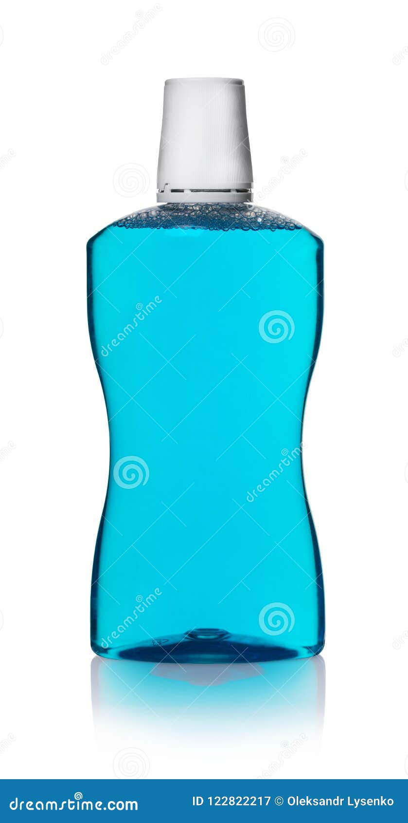 Tooth rinse in bottle stock image. Image of liquid, dental - 122822217
