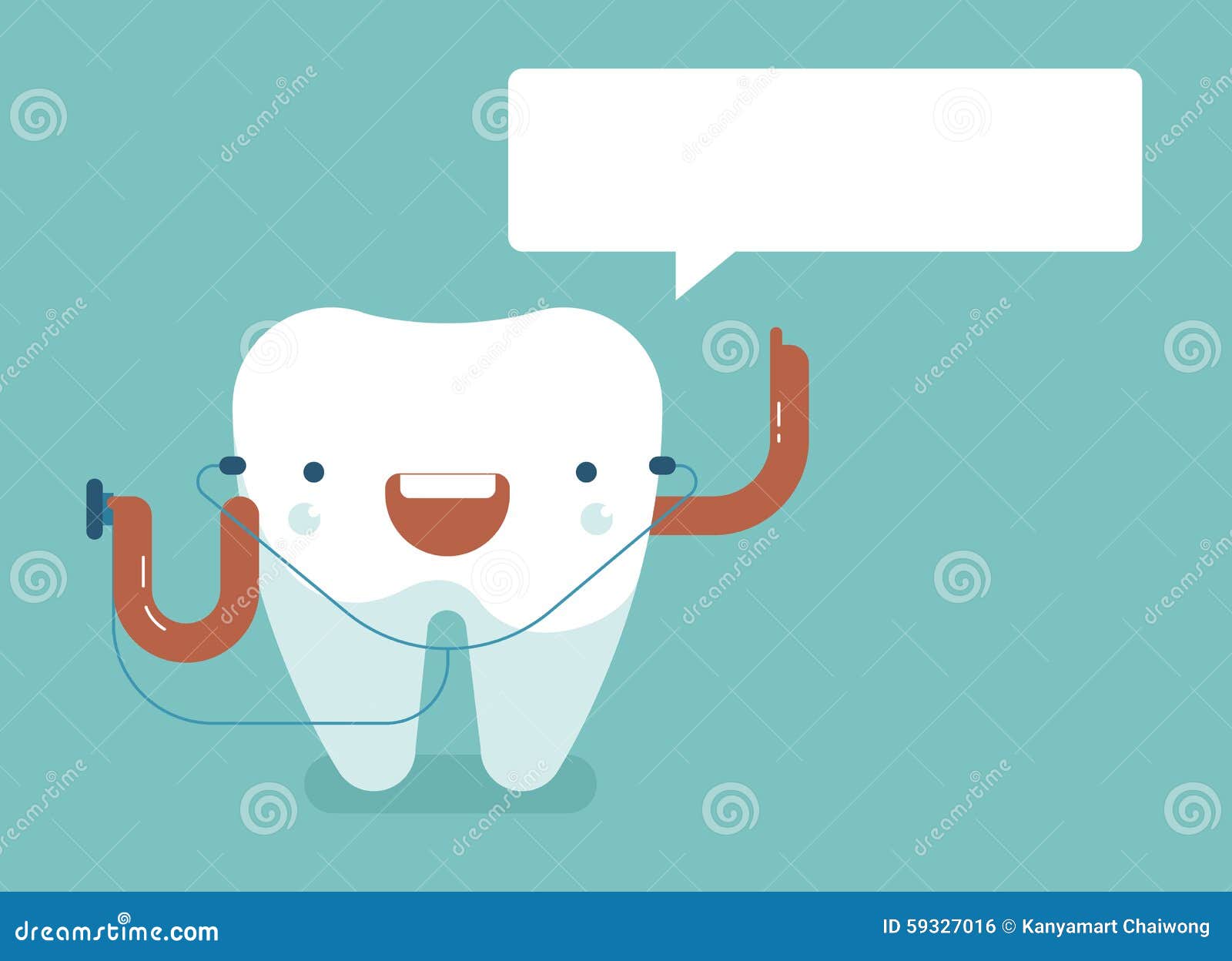 Tooth Saying of Dental Concept Stock Vector - Illustration of concept ...