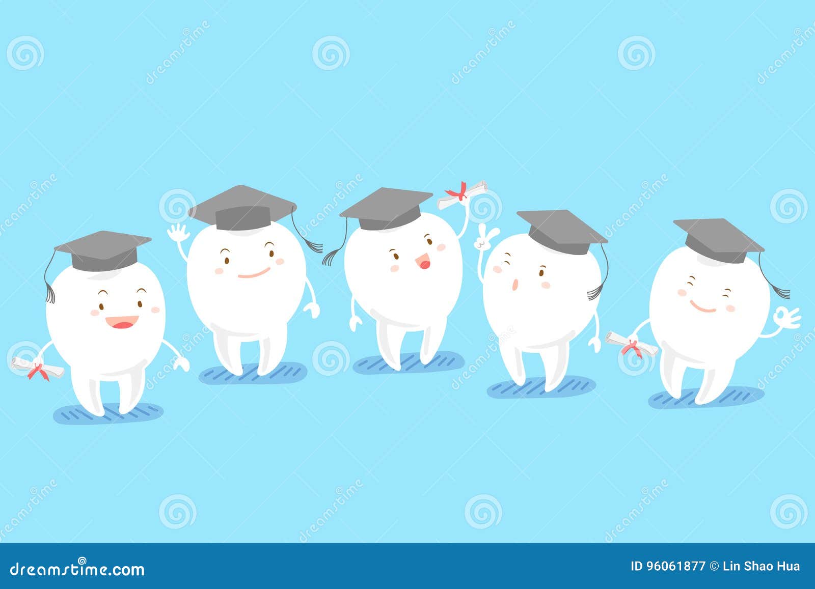 Tooth Graduation Stock Illustrations – 55 Tooth Graduation Stock ...