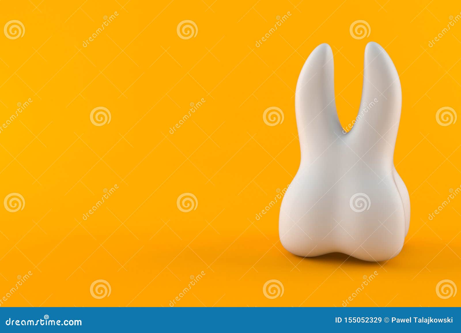 Tooth upside down stock illustration. Illustration of copy - 155052329