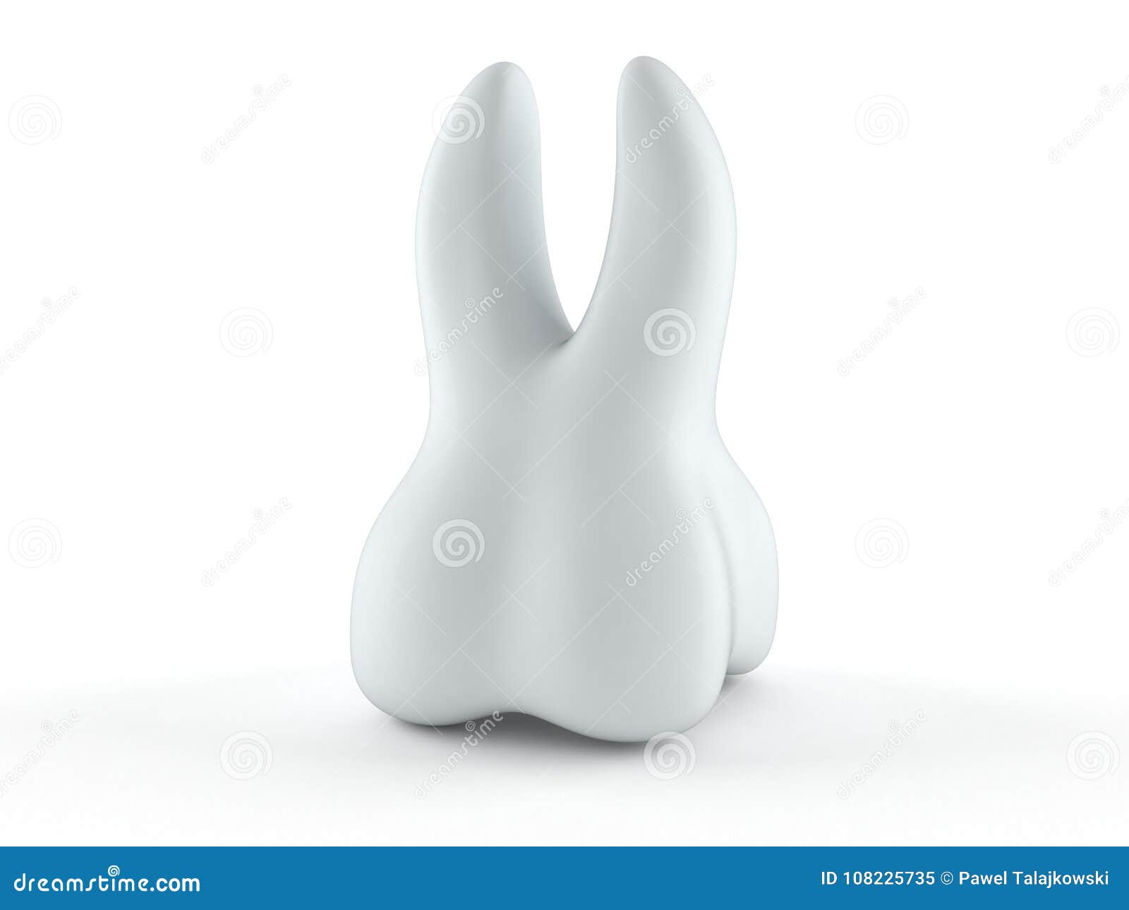 Tooth upside down stock illustration. Illustration of teeth - 108225735