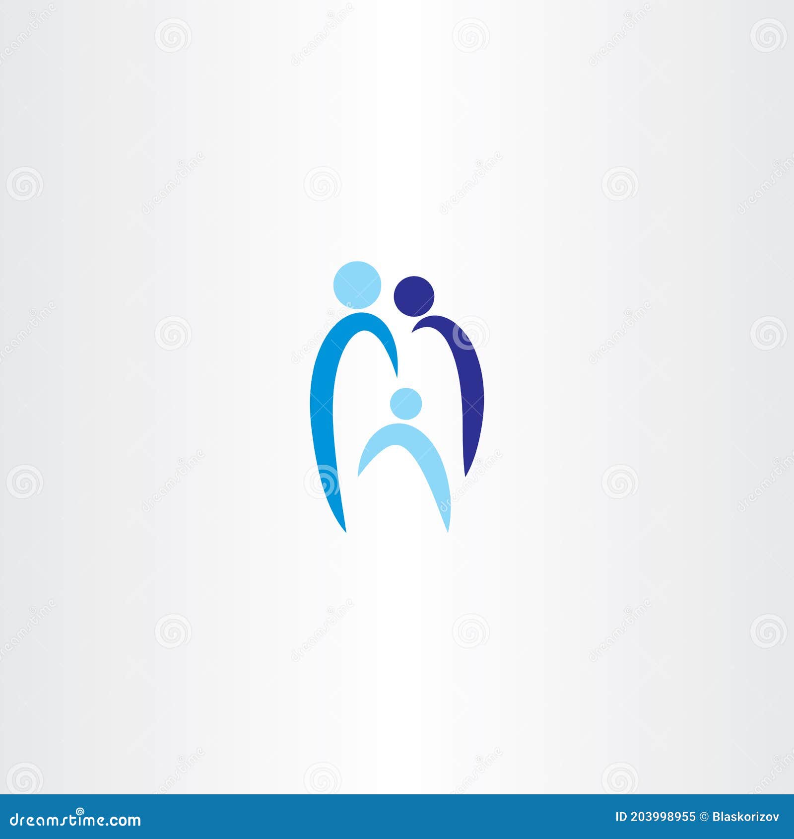 Tooth Vector Family Logo Icon Stock Vector - Illustration of design ...