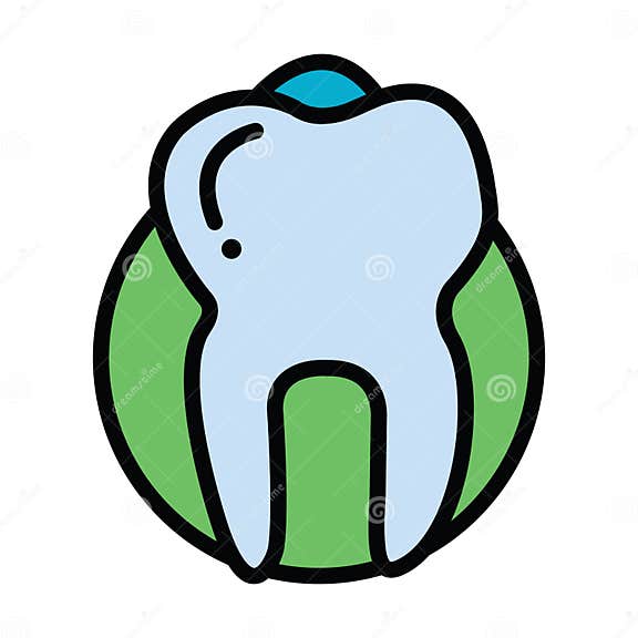 Tooth. Vector Illustration Decorative Design Stock Vector ...