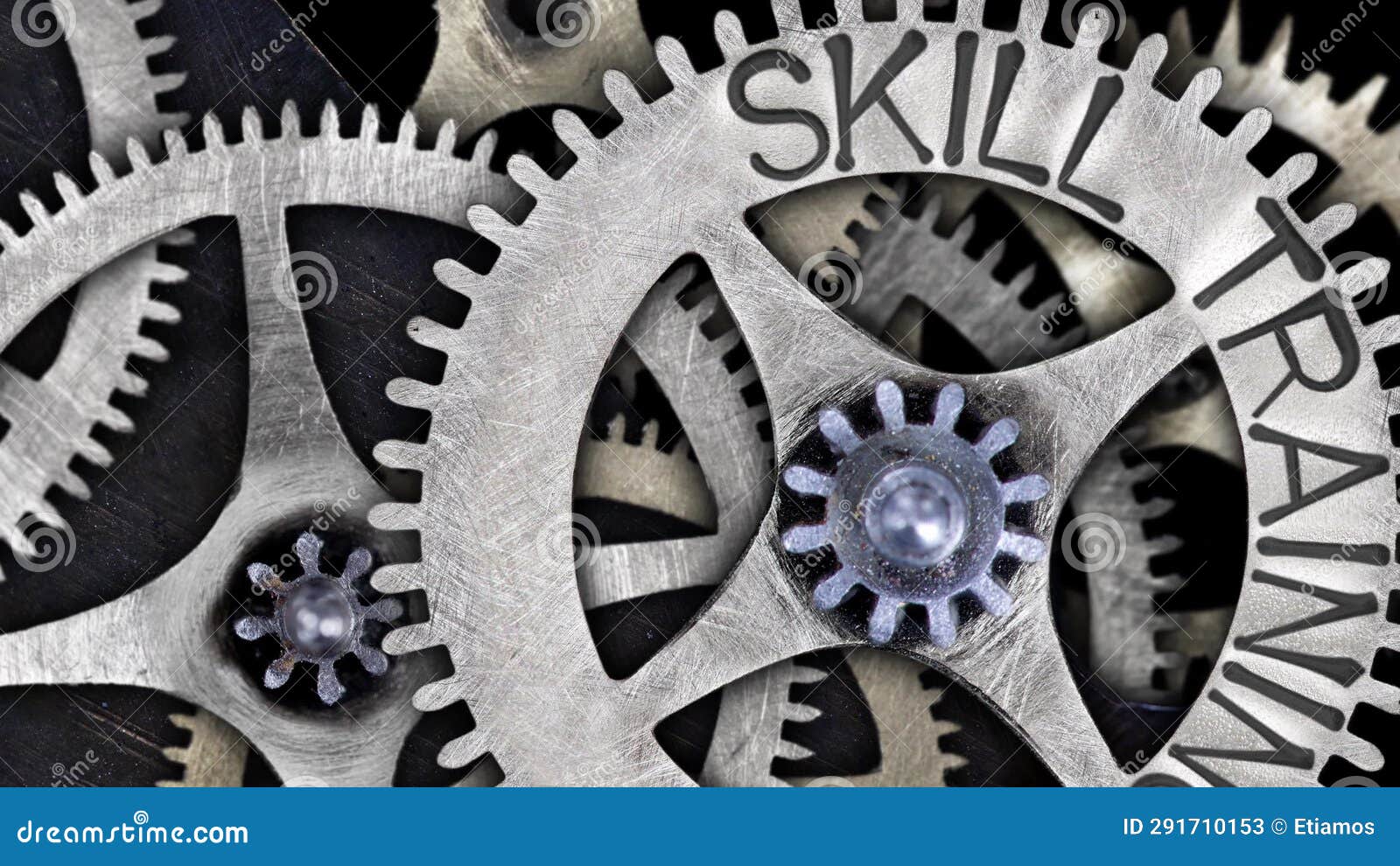 Tooth Wheels with Skill Training Concept Stock Video - Video of ...