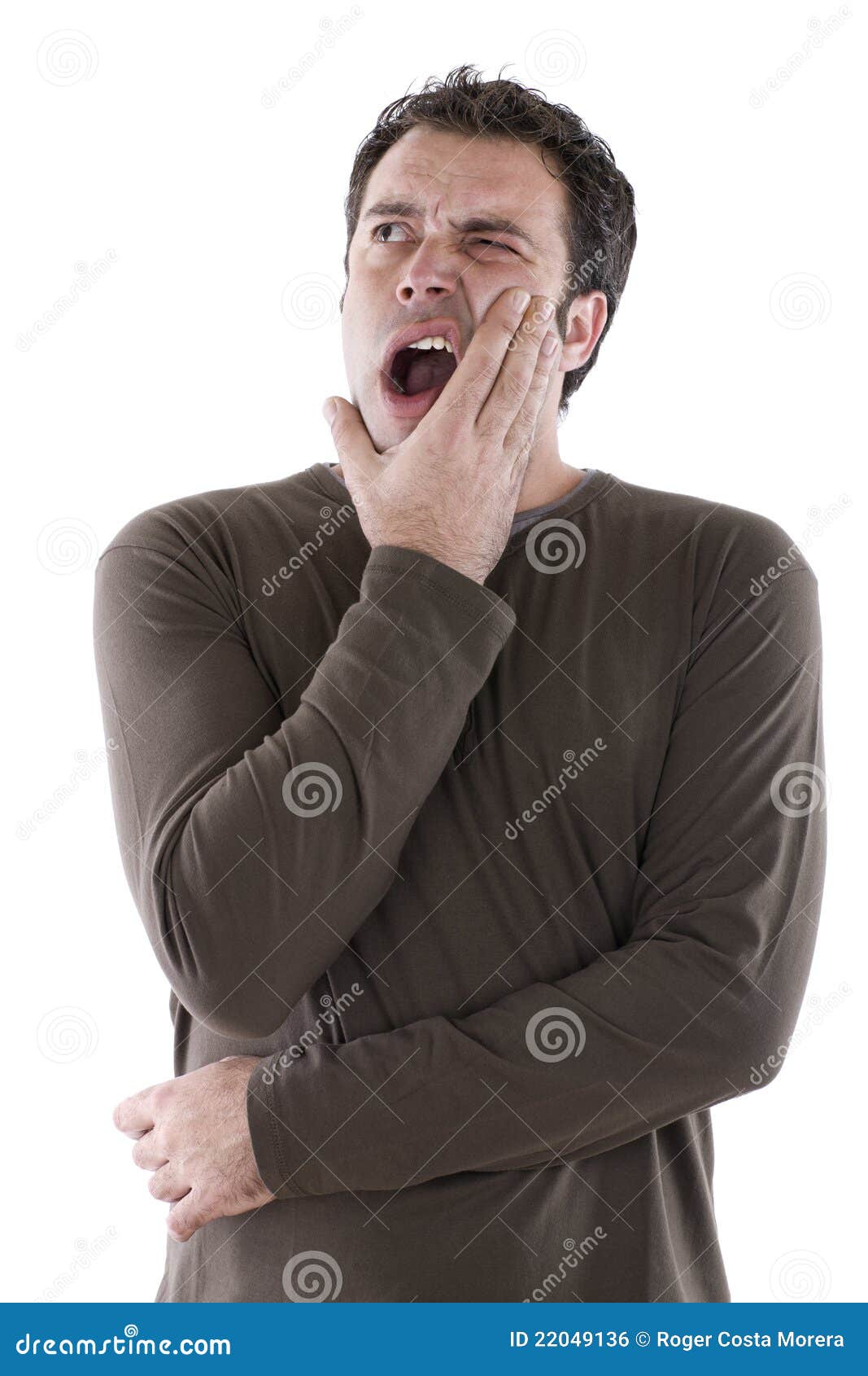 Toothache stock photo. Image of hand, achy, health, anxiety - 22049136