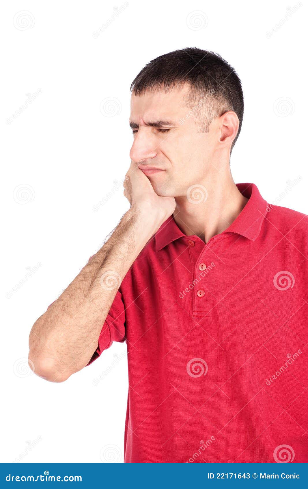 Toothache stock image. Image of disappointmant, suffer - 22171643