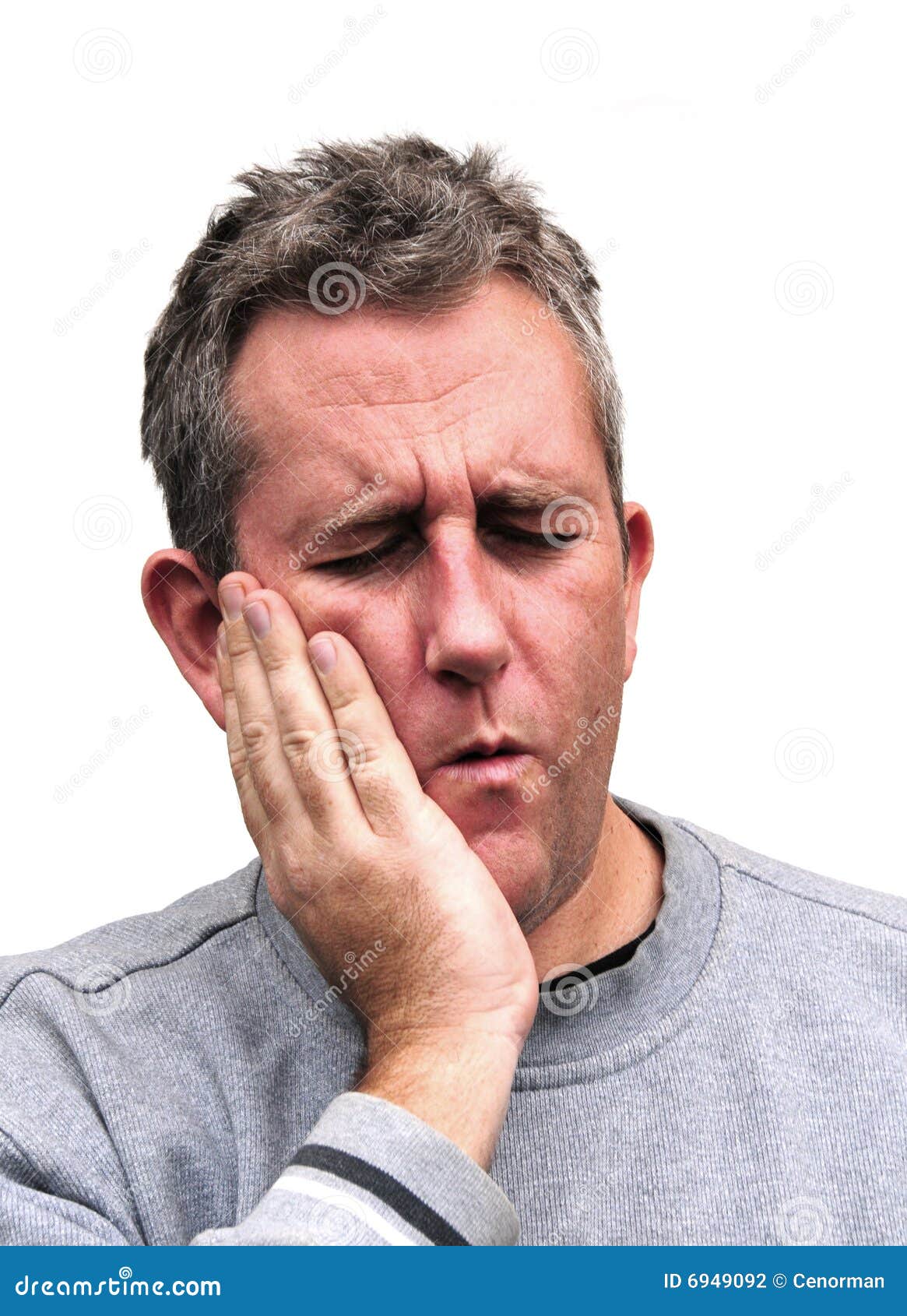 Toothache stock photo. Image of sore, mature, toothache - 6949092