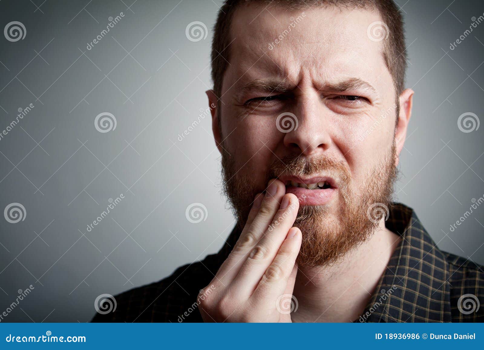Toothache - Man with Teeth Problems Stock Photo - Image of hurt ...