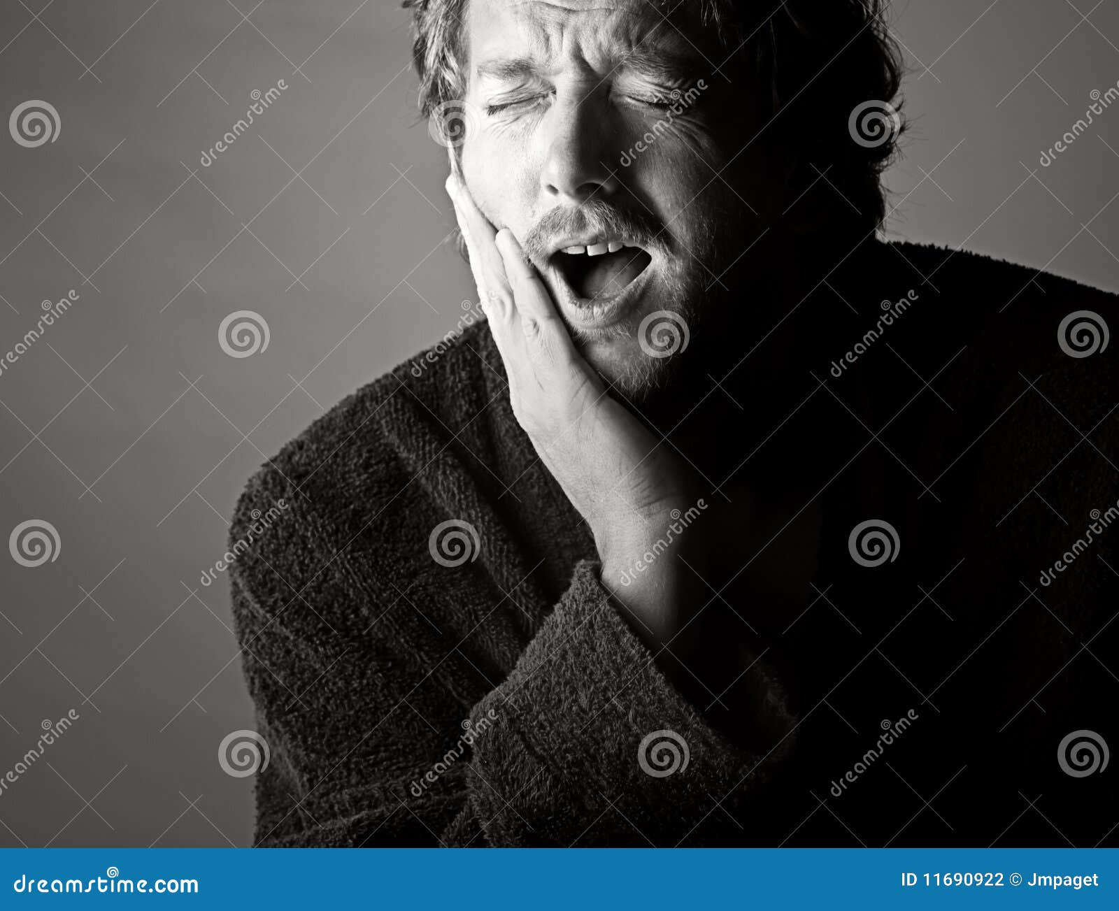 Toothache. Ouch! stock photo. Image of hurt, pain, disease - 11690922