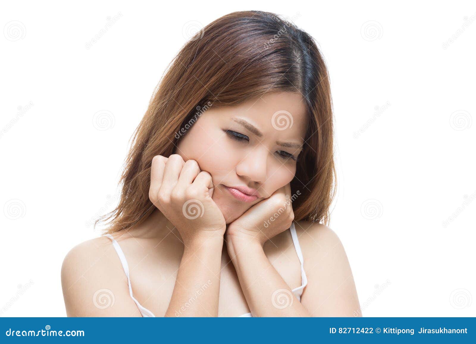 Toothache. Woman Suffering From Tooth Pain Royalty-Free Stock Image ...