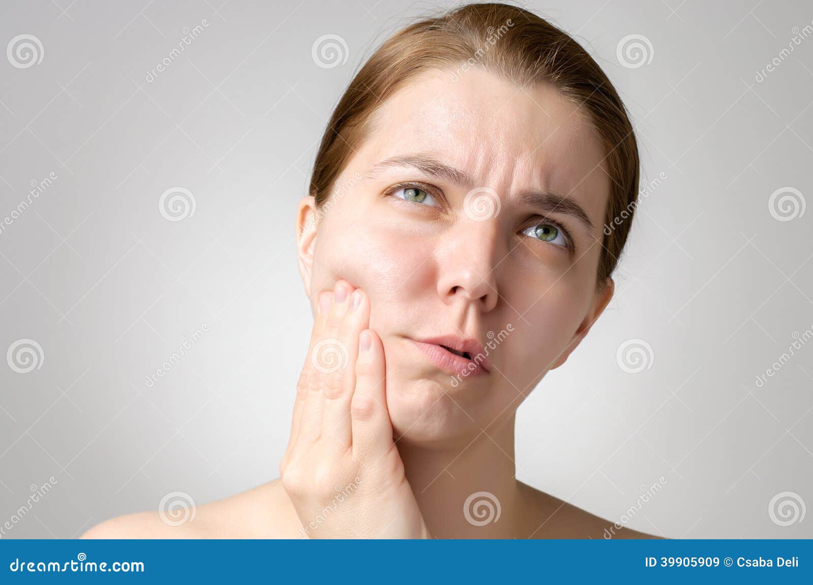 Toothache stock image. Image of caucasian, medicine, medical - 39905909
