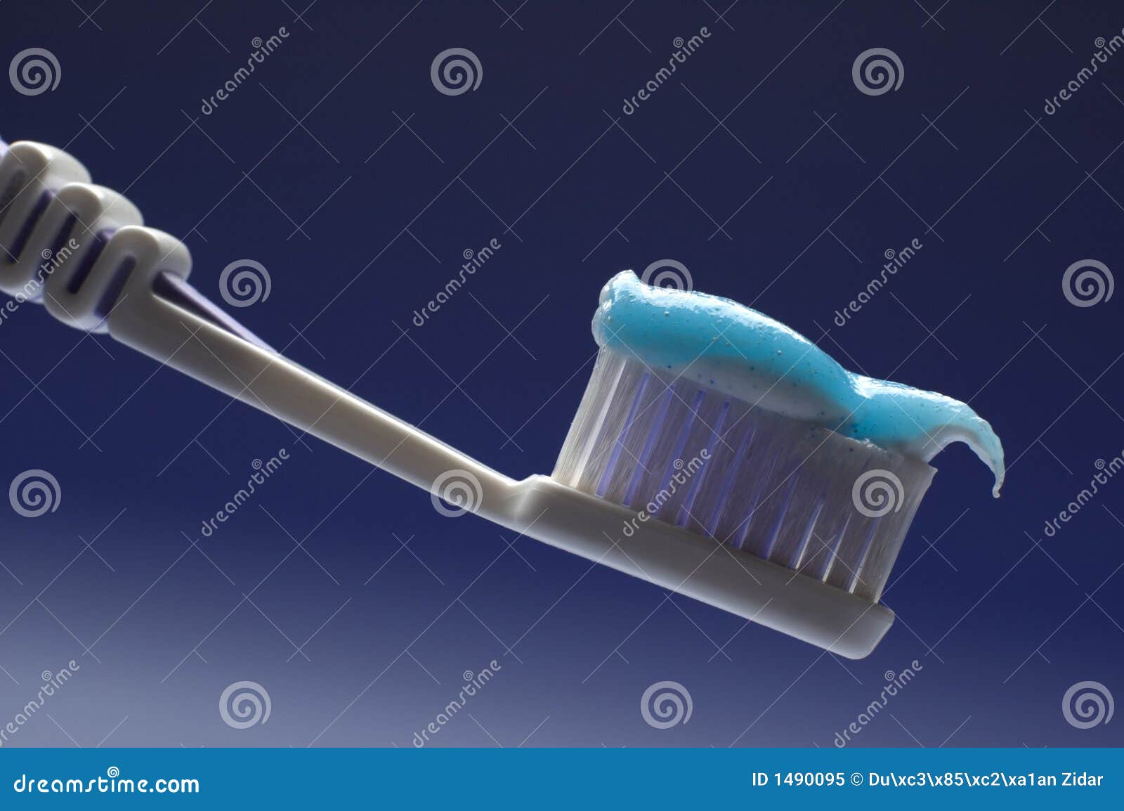 Toothbrush stock image. Image of bacterial, checkup, family - 1490095
