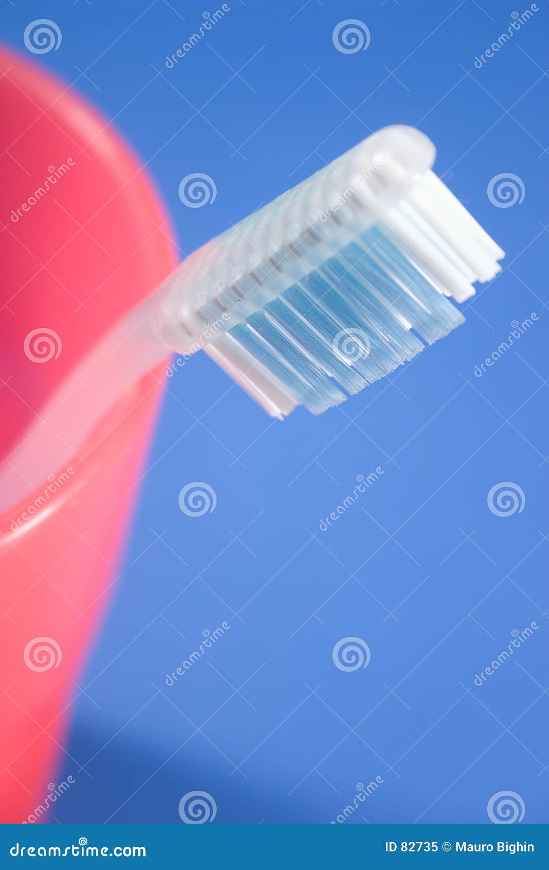 Toothbrush in colors stock image. Image of tooth, brushing - 82735
