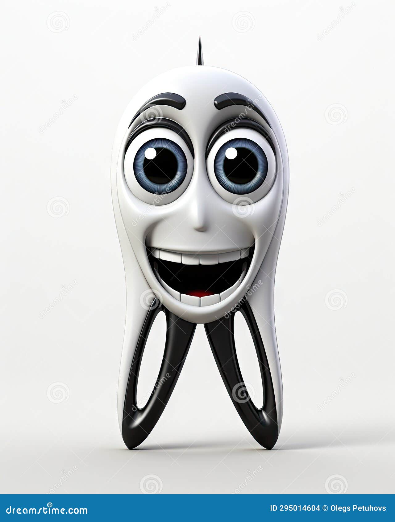 A Toothbrush with a Creepy Face on it S Head. Generative Ai Stock ...