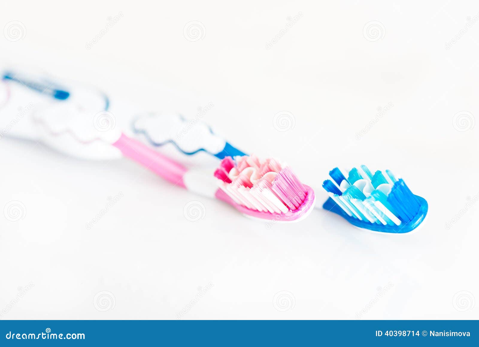 Toothbrush in High Key Zoomed 2 Stock Photo - Image of teeth, bokeh ...