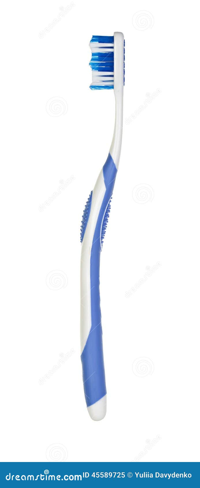 Toothbrush Isolated on White Stock Image - Image of medicine, health ...